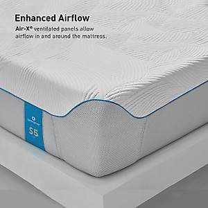 Bedgear Luxury Sport Performance Mattress – Queen Mattress – Medium Feel – Powered by Ver-Tex Technology – Instant Cooling and Breathable Sleep