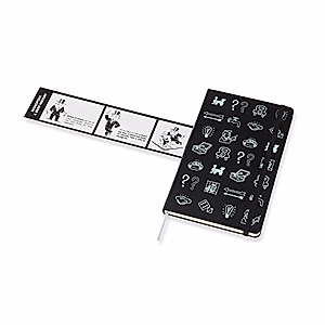 Moleskine Limited Edition Monopoly Notebook, Hard Cover, Large (5" x 8.25") Ruled/Lined, 240 Pages