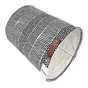 Folding laundry basket,home decor,Large Storage Bins,Storage basket，Bedroom storage，Waterproof Storage box Nursery family laundry hamper/basket (Black line)