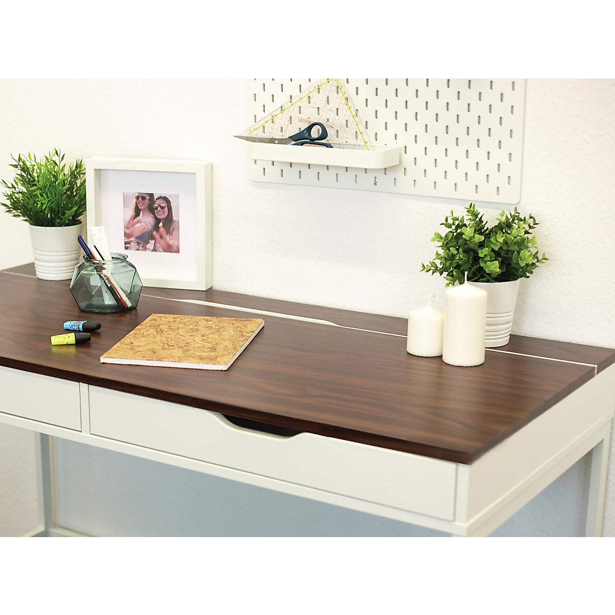 d-c-fix Peel and Stick Contact Paper Apple Birch Wood Grain Self-Adhesive Film Waterproof & Removable Wallpaper Decorative Vinyl for Kitchen, Countertops, Cabinets 17.7" x 78.7"