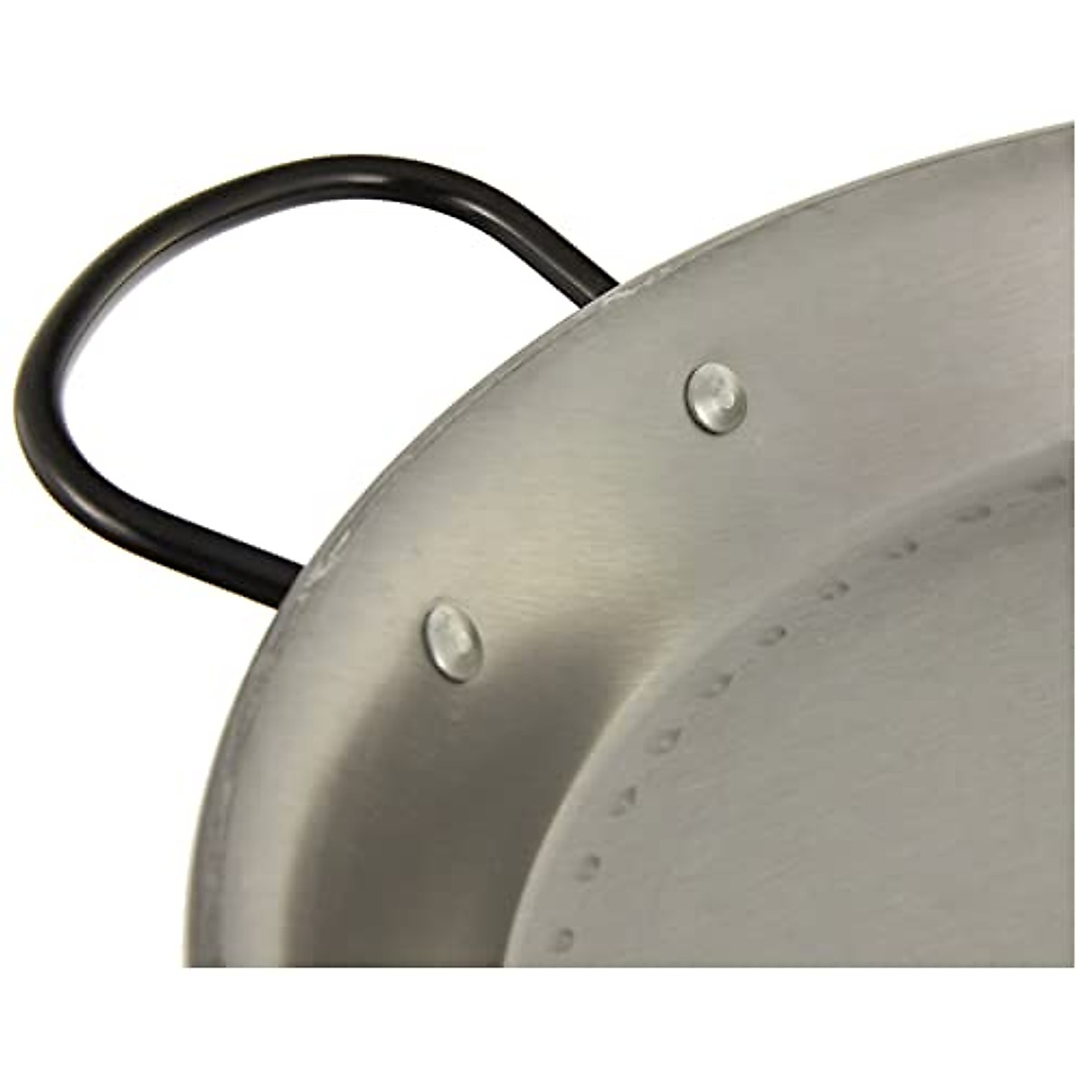 Vaello La Valenciana Polished Steel Valencian Paella Pan, 30 cm, 30cm, Silver