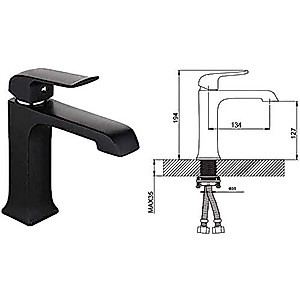 Kitchen Taps Faucet Basin Faucets Bathtub Faucets Bathroom Faucets Basin Faucets Single Lever Mixers Single Hole Hot and Cold Water Faucets