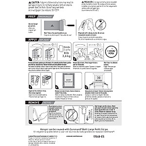 Command Universal Frame Hangers, Damage Free Hanging Picture Hangers, No Tools Frame Hanger for Living Spaces, 1 Metal Picture Frame Hanger and 4 Large Command Strips