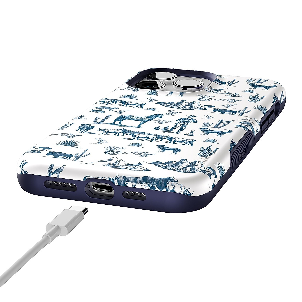 Casely iPhone 14 Pro Max Case | Wild West Adventure | Desert Western | Compatible with MagSafe