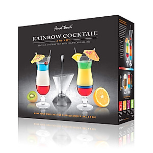 Final Touch Rainbow Cocktail Layering Tool Set (CD3163)