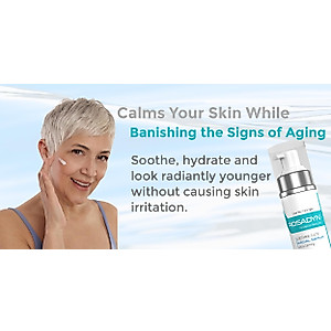 Rosadyn+ Serum for Facial Redness | for Sensitive Skin with Vitamin C and CoQ10 and Hyluronic Acid Anti-Aging, Hydrating, Gentle| Helps even out Complexion