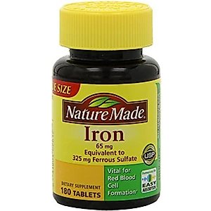Nature Made Iron, 65mg, Tablets by Naruekrit