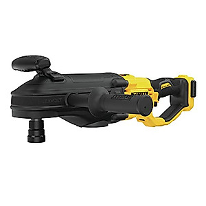 DEWALT FLEXVOLT 60V MAX* Right Angle Drill, Brushless, Quick-Change Stud/Joist Drill, E-Clutch System, Tool Only (DCD471B)