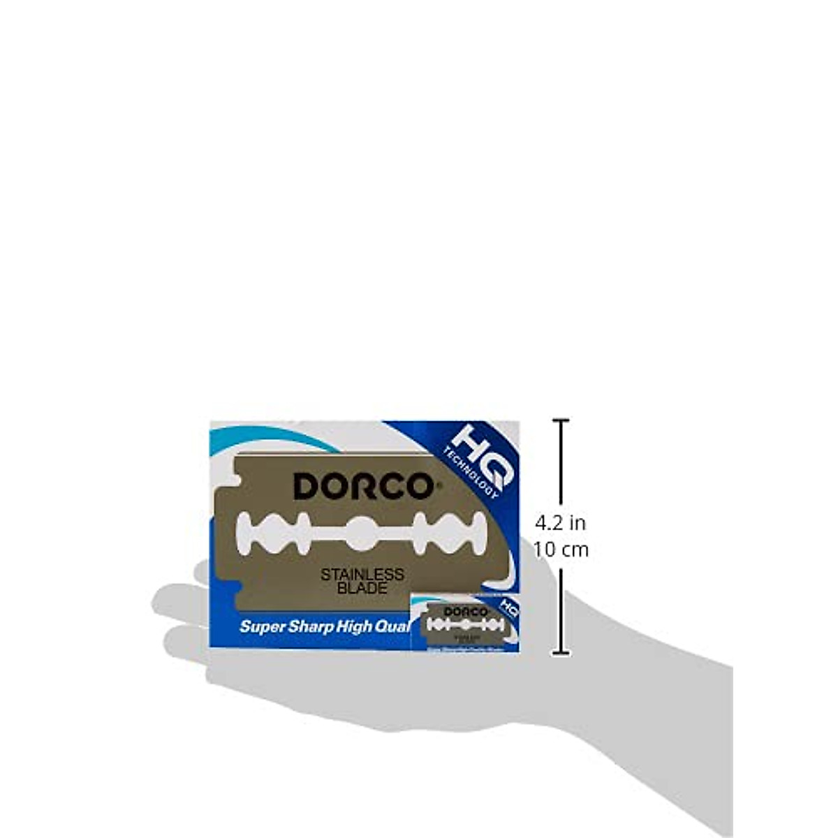 Dorco ST300 Platinum Extra Double Edge Razor Blades - 100 Ct