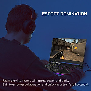 Asus ROG Strix Scar 15 Gaming Laptop, 15.6” QHD 240Hz Display, Intel Core i9 12900H, 64GB DDR5, 4TB SSD, NVIDIA GeForce RTX 3070 Ti, Per-Key RGB Keyboard, Wi-Fi 6E, Black, Win 11, 32GB USB Card