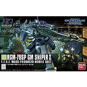 Bandai Hobby - Gundam 0080 - #146 GM Sniper II, Bandai HGUC 1/144 Model Kit