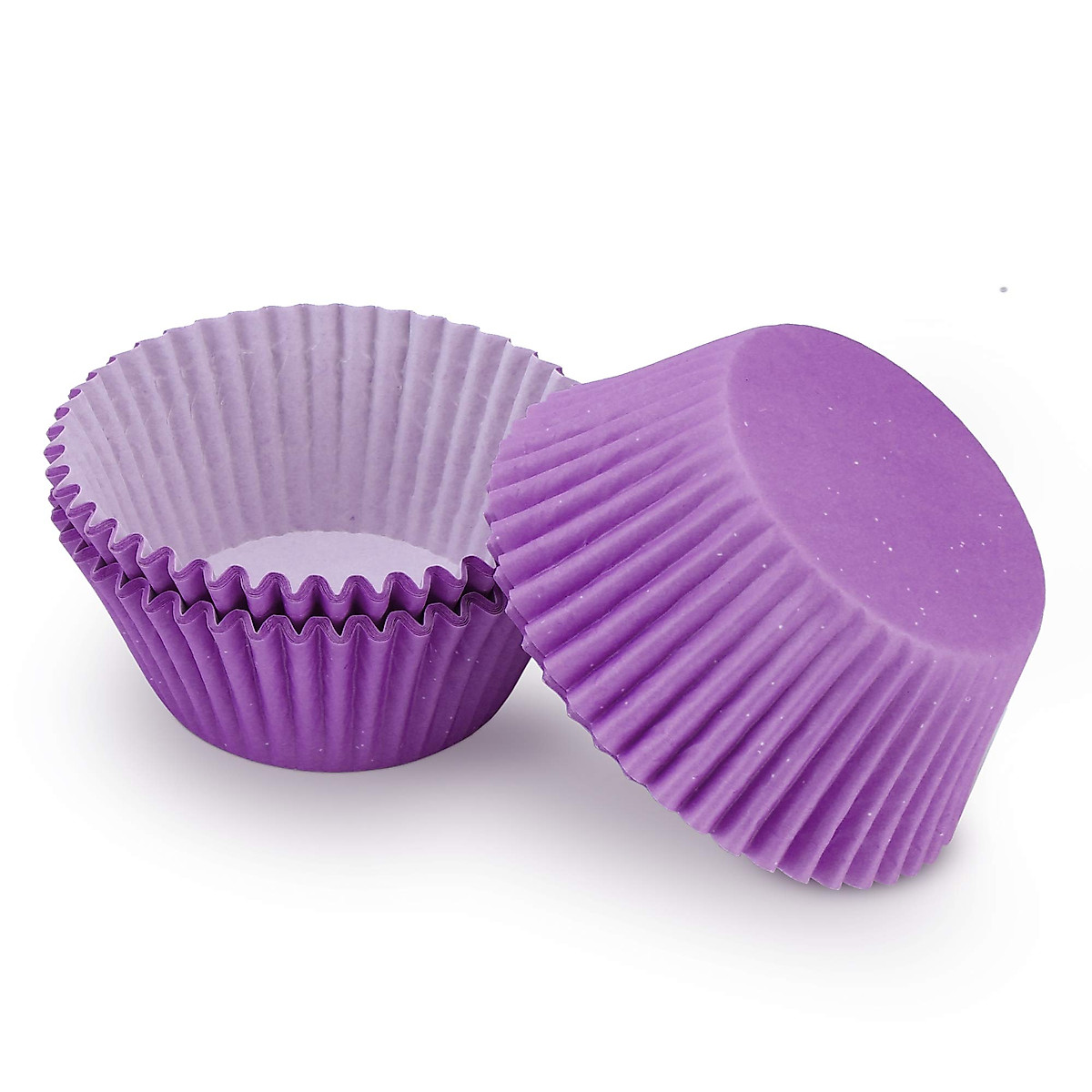 TRUSBER Baking Cups, 100 pieces Standard Size Paper Cupcake Liners Wrappers Nonstick Muffin Molds Baking Cup Holders for Wedding, Birthday, Baby Shower or Holiday Party