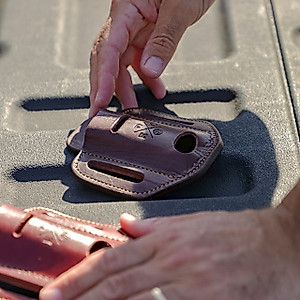 1791 EDC Multitool Sheath, American Leather, Multitool Pouch for Belts, Compatible with Heavy Duty Leatherman, SOG and Gerber