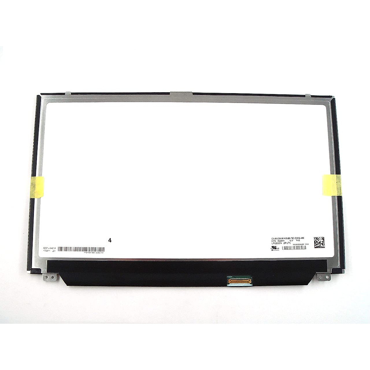 Bayjebu Parts for Dell Latitude 7280,7290,5280,5290 FHD LCD Screen IPS 1920x1080 Non-Touch eDP-30pings LP125WF4(SP)(F1) 0W28K0