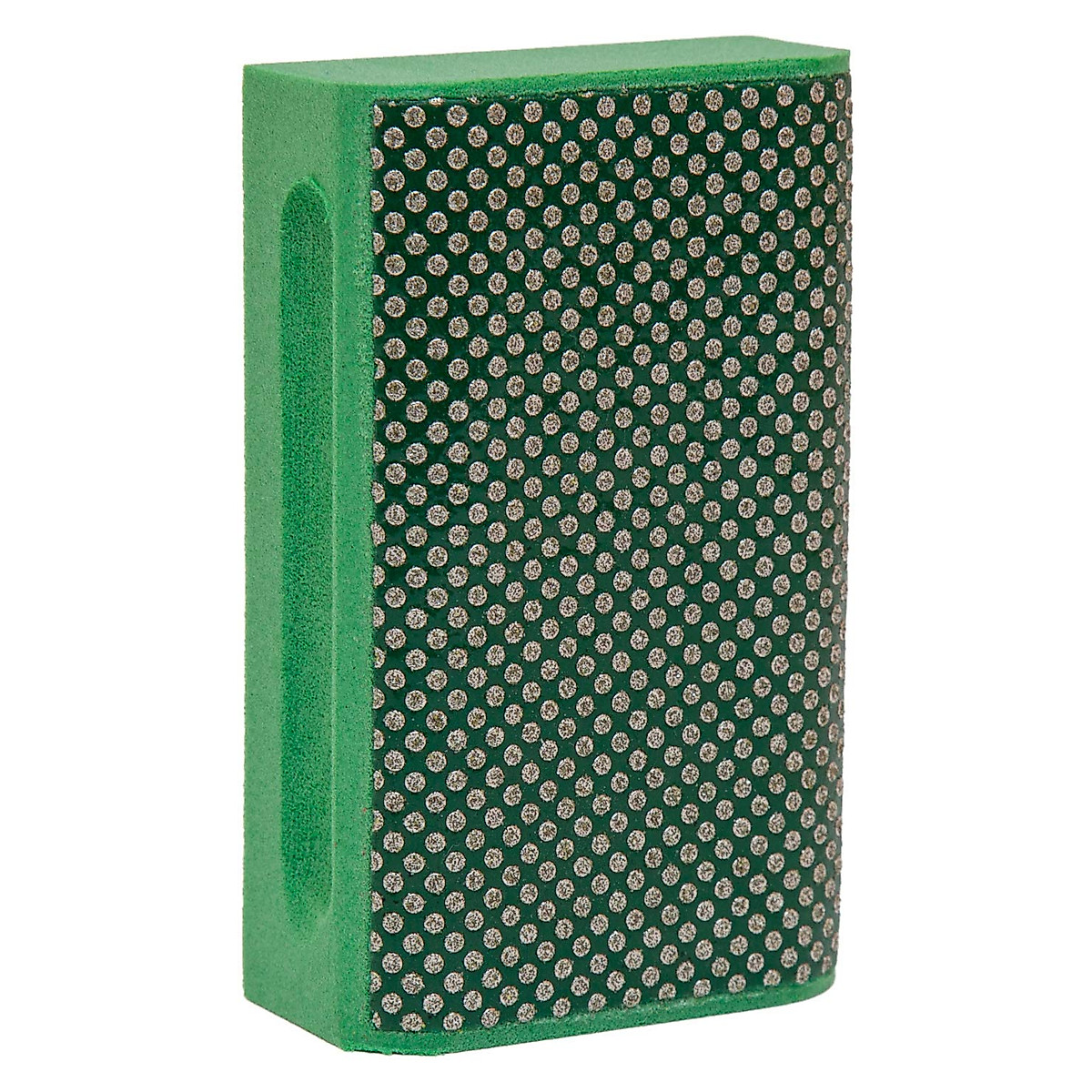 KGS PRO diamond hand polishing pads curved edges (4 pack, Combination set (grit 60, 120, 200, 400))