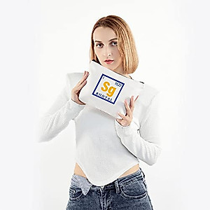 PWHAOO Sigma Gamma Rho 1922 Makeup Bag 1922 Elements Cosmetic Bag Sorority Gift (Sg RHOYAL B)