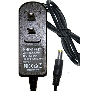 KHOI1971 Wall Charger AC Adapter Compatible with Kalee 6V-Volt ATV Quad Ride on Green Black-Trim-SEAT KL-40050C Walmart Target Toy R US