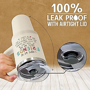 LIZAVY Best Friend Birthday Gifts - Best Friend Gift for Women - Funny Birthday Gifts for Women, Bestie Gifts for Women, Best Friend Gift Ideas, Christmas Gifts for Friends - 40Oz Tumbler with Handle