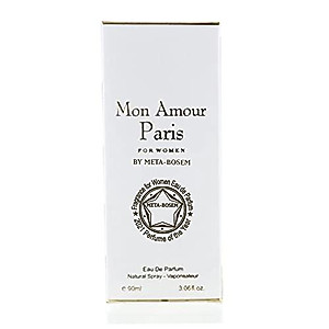META-BOSEM MON AMOUR PARIS - DONNA BELLA ITALIA, Eau de Parfum Spray for Women, Wonderful Gift, Feminine, Daytime and Casual Use, for all Skin Types, a Classic Bottle, 3.06 Fl Oz