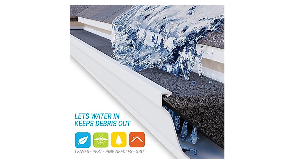 GutterStuff K-Style Gutter Guard – Easy Installation