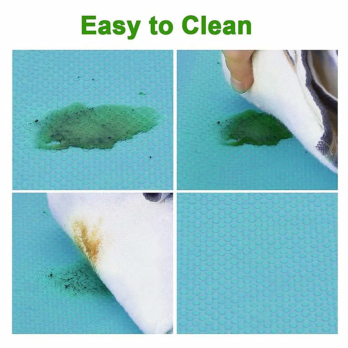 Waterproof Refrigerator Mats Non-Slip Cuttable Refrigerator Liners Washable EVA Fridge Shelf Liners for Drawer Table Closet Cabinet Shelves, 8 Pack, Red/Blue/Pink/Clear