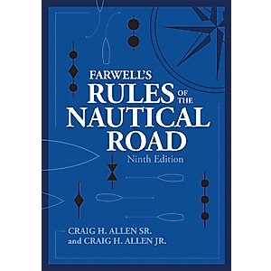 Farwell's Rules of the Nautical Road, Ninth Editio (Blue & Gold Professional Library)