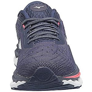 Mizuno Women's Wave Sky 5 Running Shoe, Peacoat, 9