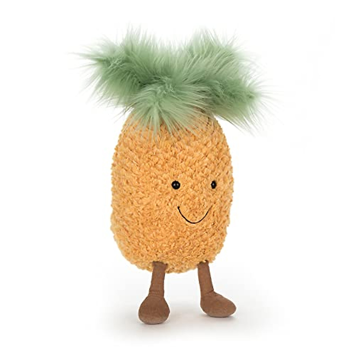 Jellycat Amuseables Pineapple Stuffed Toy, Medium 11 inches | Fruit Plush | Fun Gift Idea