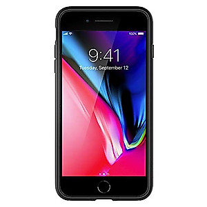 Spigen Ultra Hybrid [2nd Generation] Designed for iPhone 8 Plus Case (2017) / Designed for iPhone 7 Plus Case (2016) - Black