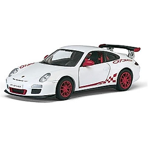 Porsche 911 GT3 RS 1:36 Scale 5inch Die Cast Model Toy Sports Car - White