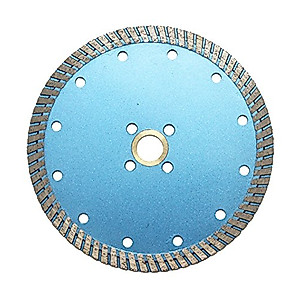 JDK1801C 6 Inch Dry Cutting Granite of Continuous Rim Diamond Saw Blade with 7/8 Inch Arbor