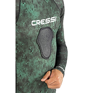 Cressi Men's Hooded, Camo Green, 3X-Large