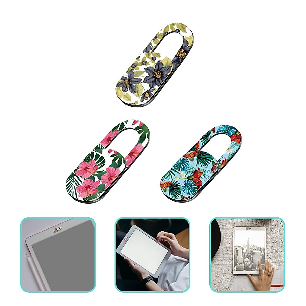 SOLUSTRE 3Pcs Camera Cover Laptop Camera Blocker Laptop Camera Shutter Phone Camera Tablet Computer Privacy Webcam Cover Computer Tablet Webcam Slider Camera Slide Blocker Intelligent Lens