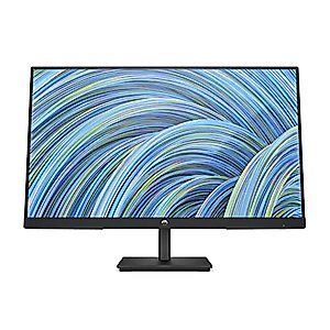 HP V24v G5, 23.8-inch, Full HD (1920 x 1080) FHD Monitor, AMD FreeSync (V24v G5, Black)