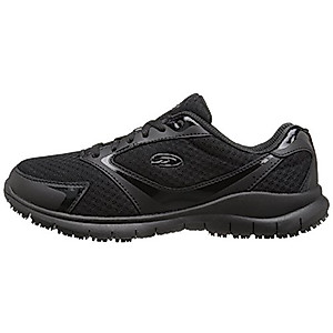 Dr. Scholl's Shoes Women's Inhale Slip-Resistant Sneaker, Black, 6 M US