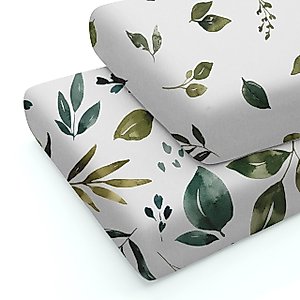 Premium Gender-Neutral Crib Sheet Set - 2 Pack | Ultra-Soft Bedding for Crib Mattress and Toddler Beds | Unisex Comfort and Elegance by Max&So