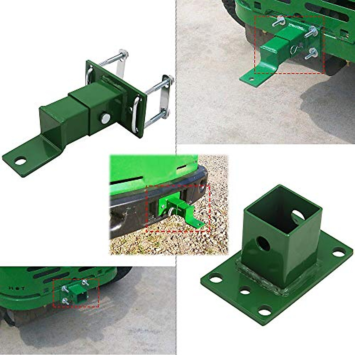 NIXFACE Zero Turn Lawn mower Hitch Rear Fit for John Deere Rear Gas Z Trak Z225 Z245 Z445 Z425 Z465 Even for Z910 Z925 Z950 Z960 Z970