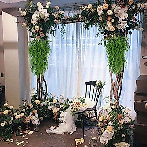 Artificial Hanging Plants 2pack Fake Hanging Ferns Plant Faux Fake Ivy Boston Fern Hanging Plant Outdoor UV Resistant Plastic Plants