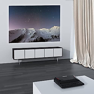 Projector Short Throw WiFi 5G All-in-One Projector Computer Laptop PC 1000ANSI Full HD DLP Display Native1080P FHD 4K Support 10’’-300’’ Equipped with Intel i7 Processor 8GB RAM 512G SSD Windows 10