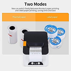 XXXDXDP Multifunctional Thermal Printer Label Printer Receipt Printer BT Mobile Printer for Supermarket Restaurant