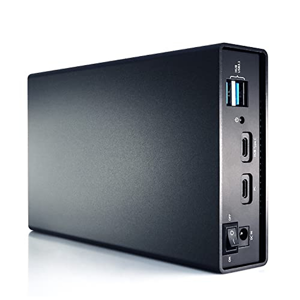 compatily LV22 16TB USB-C 10Gbps External HDD and HUB – Enterprise Hard Drive for Professional Media Creators and Work from Home Office Professionals