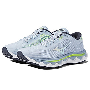 Mizuno womens Wave Horizon 6 Running Shoe, Heather-white, 9 US