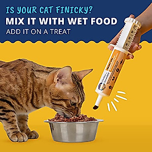 Under the Weather Pet | Ready Cal for Cats 100cc | High Calorie Nutritional Supplement for Weight Gain & Not Eating | 10 Vitamins, 7 Minerals, Omega Fatty Acids
