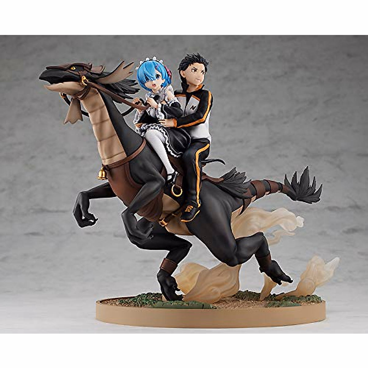Kadokawa Re: Zero - Starting Life in Another World: Rem & Subaru (Attack On The White Whale Version) PVC Figure