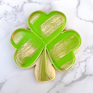 Small Shamrock Cookie Cutter, 3.25" Made in USA by Ann Clark