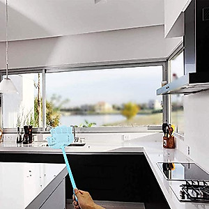 ValueHall 10 Pack Fly Swatter Multi-Colors Plastic Handle V7023