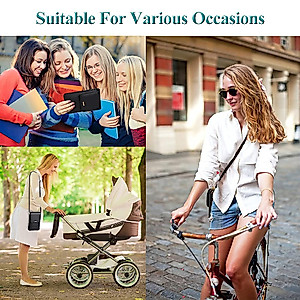 Peacocktion Small Crossbody Cell Phone Purse for Women, Clear Window Touch Screen Wallet Shoulder Bag (Black)