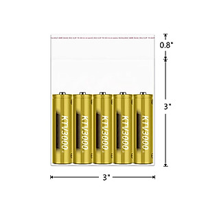 3x3" Self Sealing Bags 500pcs Clear Cello Bags Self Adhesive Cellophane Bags Resealable for Bakery Cookie Candy Soap Cards Snacks Food Treat Gift Favor 6 Sizes to Choose from