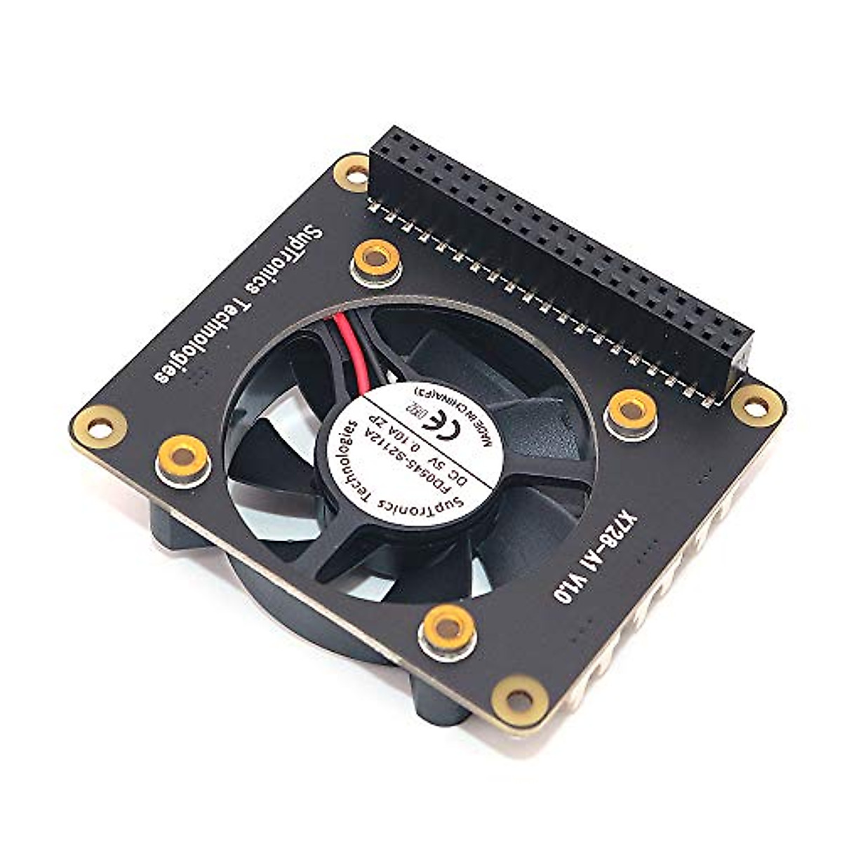 DollaTek X728-A1 Raspberry Pi Cooling Fan for Raspberry Pi 1 Model B+/ 2 Model B / 3 Model B / 3 Model B+ / 3 Model A+ / 4 Model B