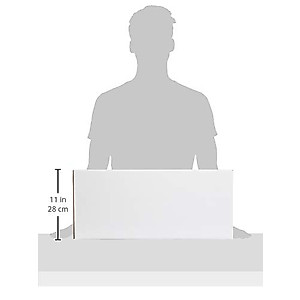 Amazon Basics Medium Duty Storage Filing Boxes with String & Button Closure - Pack of 12, Letter Size